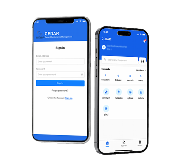 Productivity Associates - Cedar CMMS | ระบบบริหารจัดการงานซ่อมบำรุง